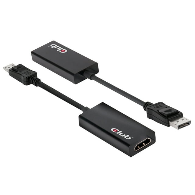 DisplayPort 1.2 to HDMI 2.0 UHD Active Adapter, Black - Walmart.com