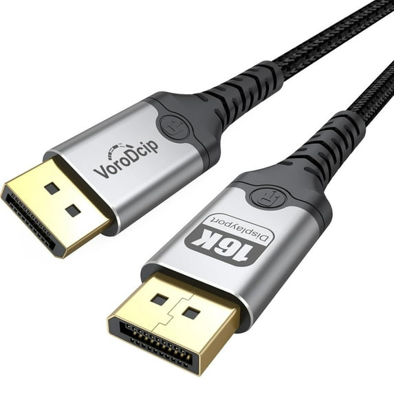 DisplayPort 2.1 Cable 6 ft, DP up to 16K@60Hz, 8K@120Hz, 4K@240Hz, 2K ...