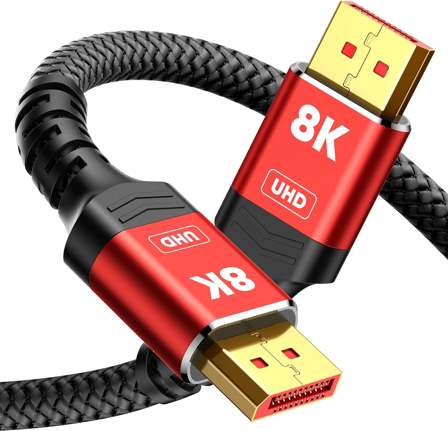 DisplayPort Cable 1.4, 8K DP Cable 15FT (8K@60Hz, 4K@144Hz, 2K@240Hz ...