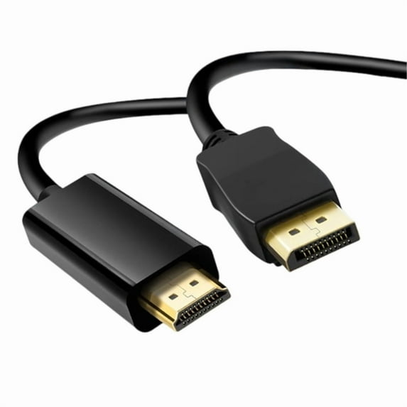 DisplayPort Male HDTV-compatible Male Adapter Cable 4K60Hz UHD Gold ...