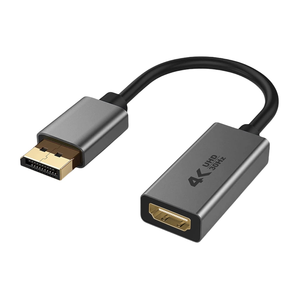 DisplayPort To HDMIs Converters 4K60Hz Gold Plate Connectors Plugs And ...