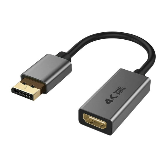 DisplayPort To HDMIs Converters 4K60Hz Gold Plate Connectors Plugs And ...