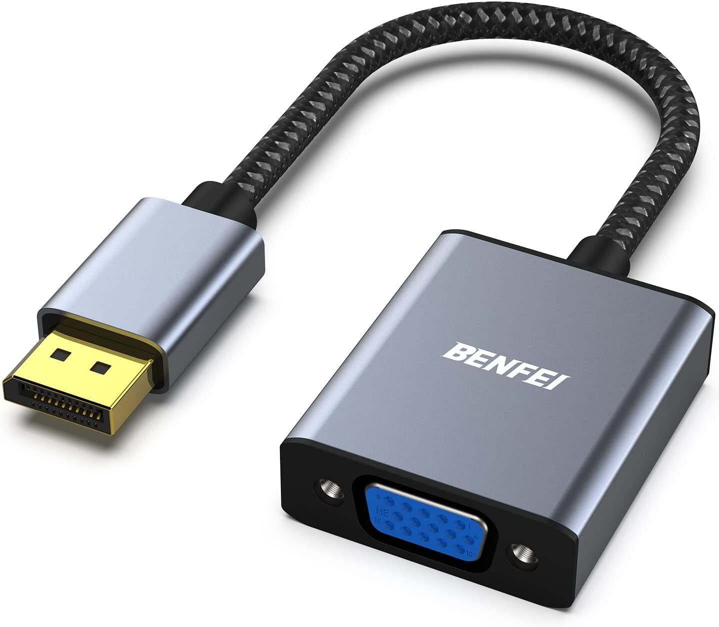 DisplayPort to VGA Adapter, DisplayPort Input to VGA Output Adapter ...