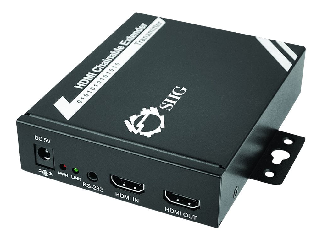 DisplayPort to CAT5e Daisy Chain HD Extender Kit with RS-232 & IR ...