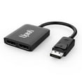 DisplayPort to Dual DisplayPort 8K MST Adapter - Walmart.com