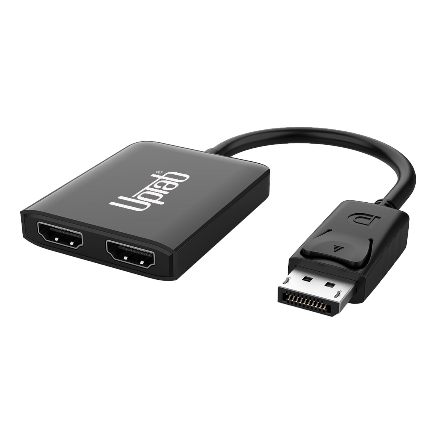 UPTab DisplayPort to Dual HDMI 4K 60Hz MST Adapter - Monitor Splitter - Walmart.com