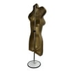 Bonnlo Adjustable Male Mannequin Dress Form with Fiberglass Torso ...