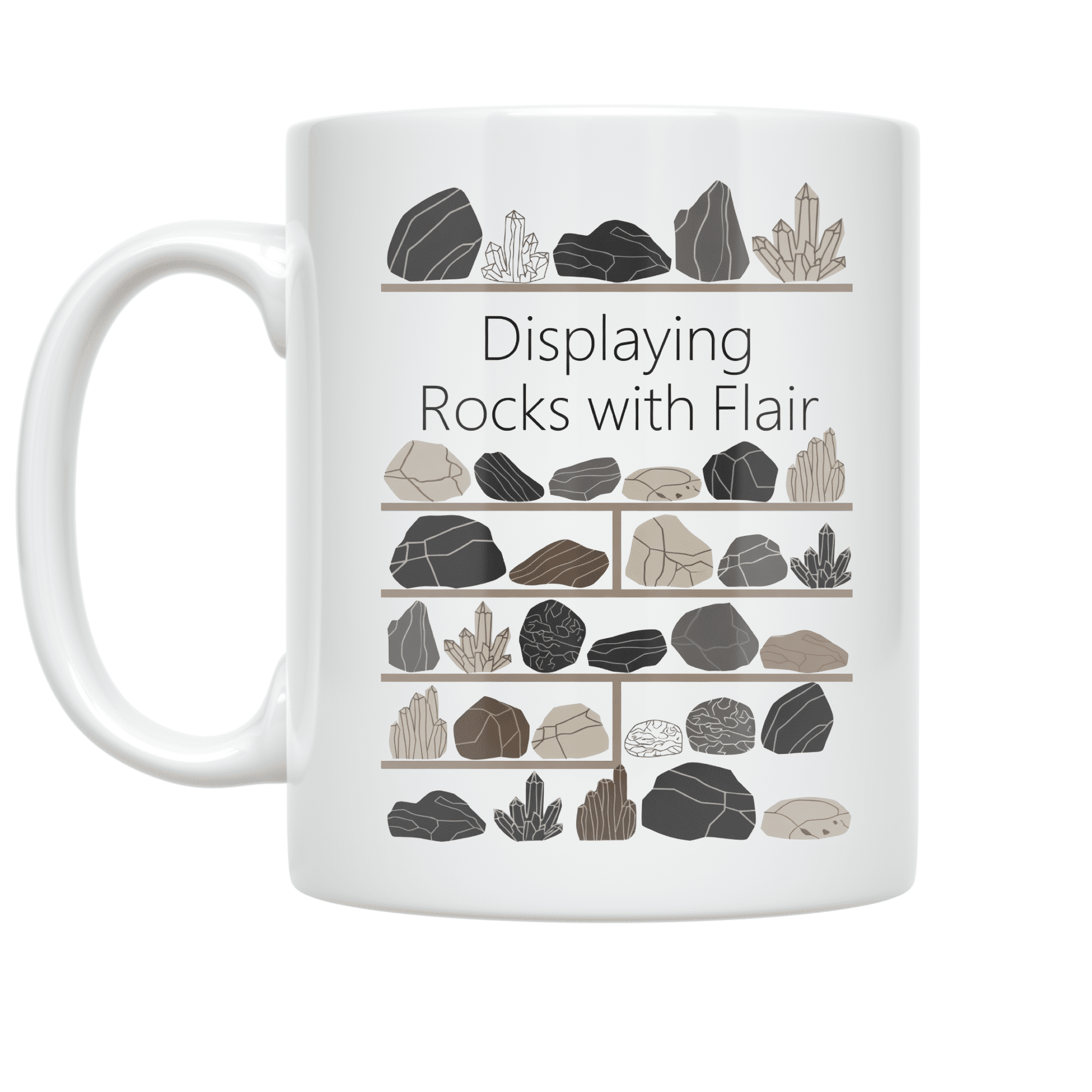 Displaying Rocks with Flair - Rock Collecting Enthusiast - 11 oz ...