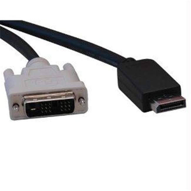 Displayport To Dvi Cable, Displayport With Latches To Dvi-d Single Link ...