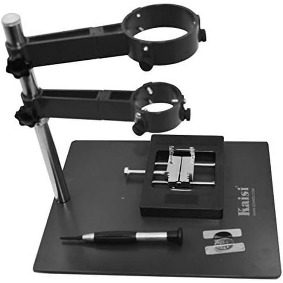 Displays Hot Air Hand-Piece Gun Holder with Two Fixtures for SMD Rework ...