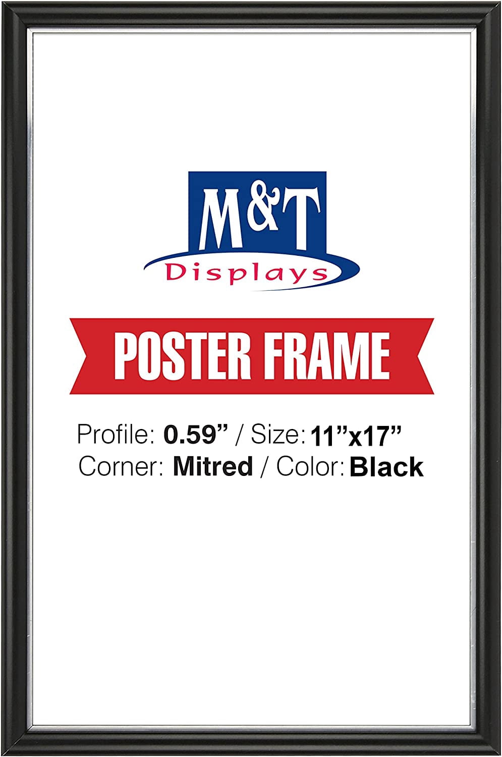 Displays Market Snap Frame 11x17 Inch Photo Poster Size, 0.59 Inch ...