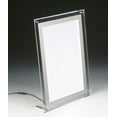 Displays2go 11 x 17 LED Picture Frame - Lighted Photo Frame for Home ...