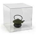 Displays2go 15"x15" Clear Acrylic Display Cube for Collectibles ...