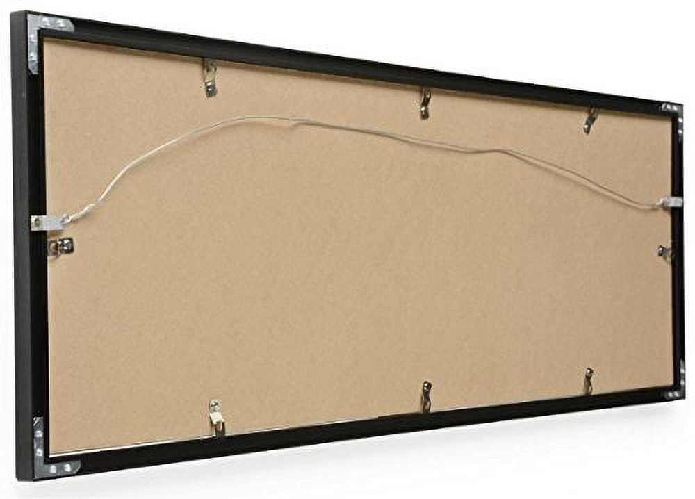 Displays2go 40 x 13.5 Panoramic Photo Frame for Wall Mount Use, 1-inch ...