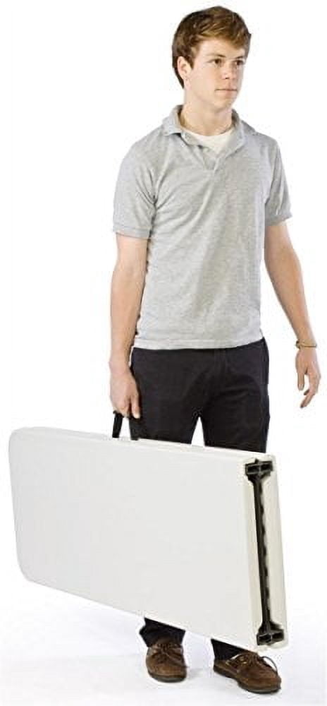 Displays2go Adjustable-Height Folding Tables are Portable and Can Be ...