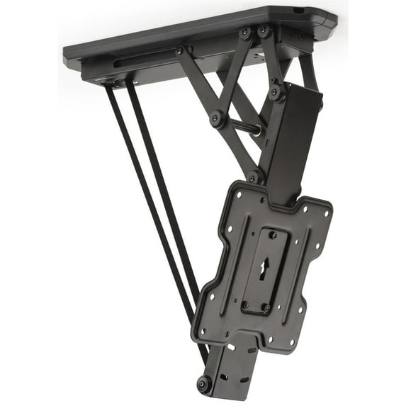 Displays2go Ceiling TV Bracket, Tilt, Remote, Steel, VESA-Compatible 23 ...