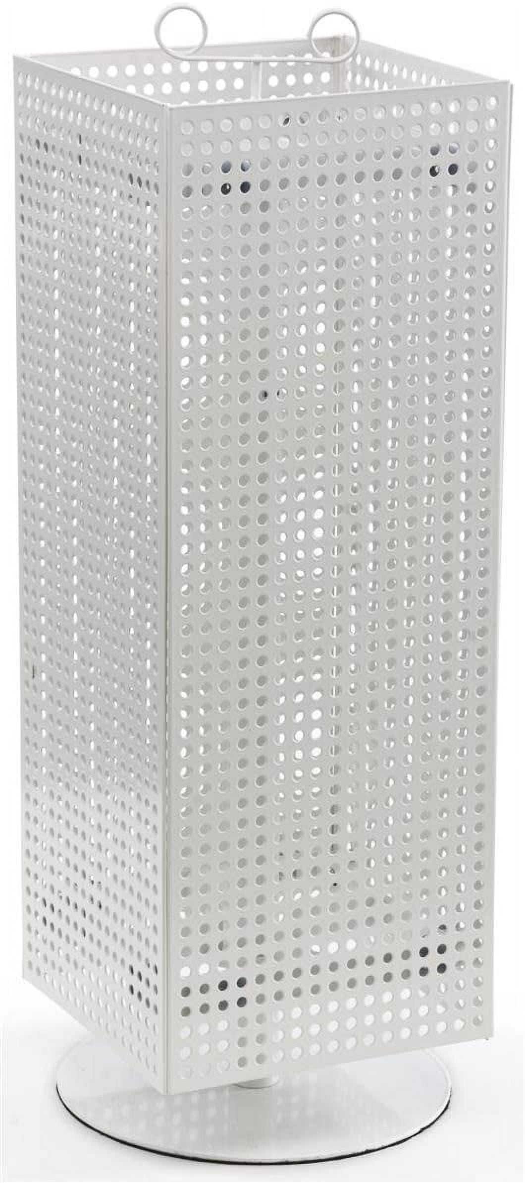 Displays2go Counter Pegboard Spinner Rack, Magnetic - Walmart.com