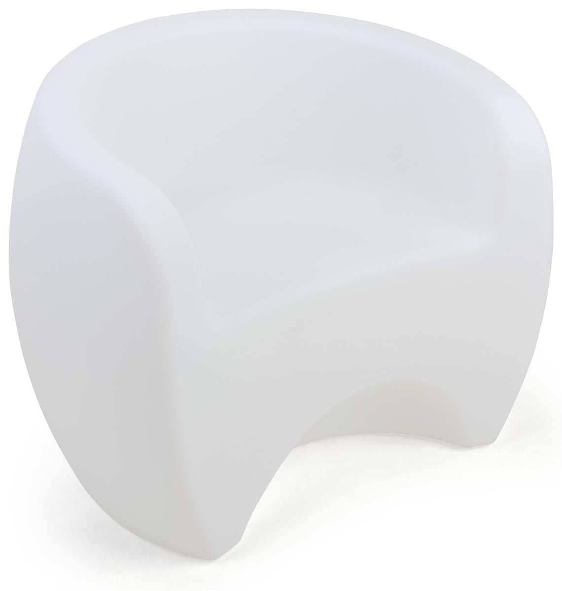 Displays2go Curved Light Up LED Chair, 16-Color Modes, Indoor or ...