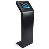 Displays2go Floorstanding Digital Tablet Enclosure, Locking ...
