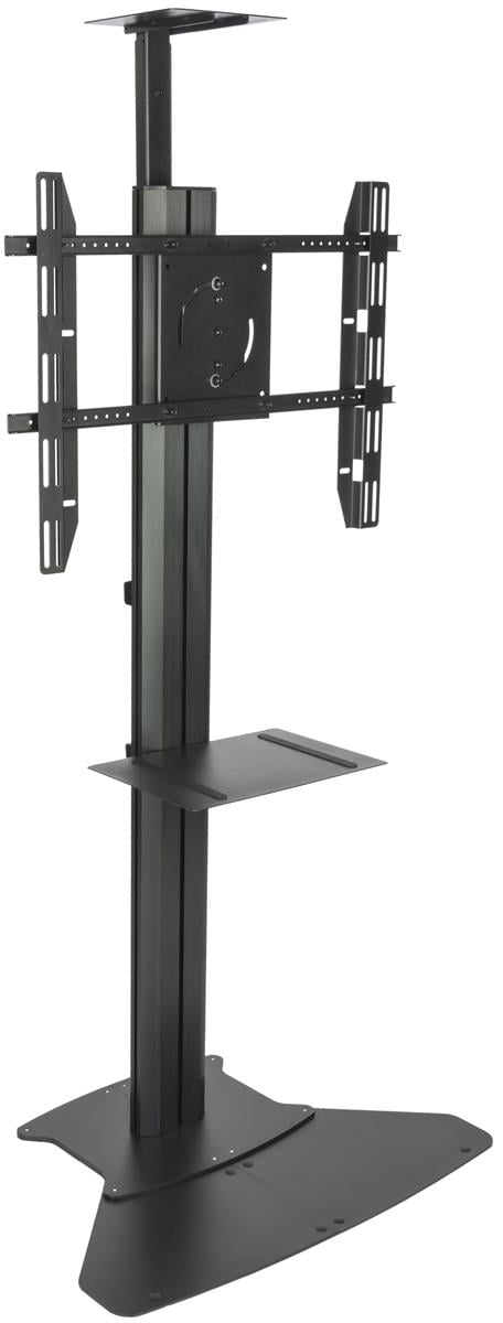 Displays2go LPGP36FBS TV stand with Camera Tray and Shelf, Holds 30-84 ...