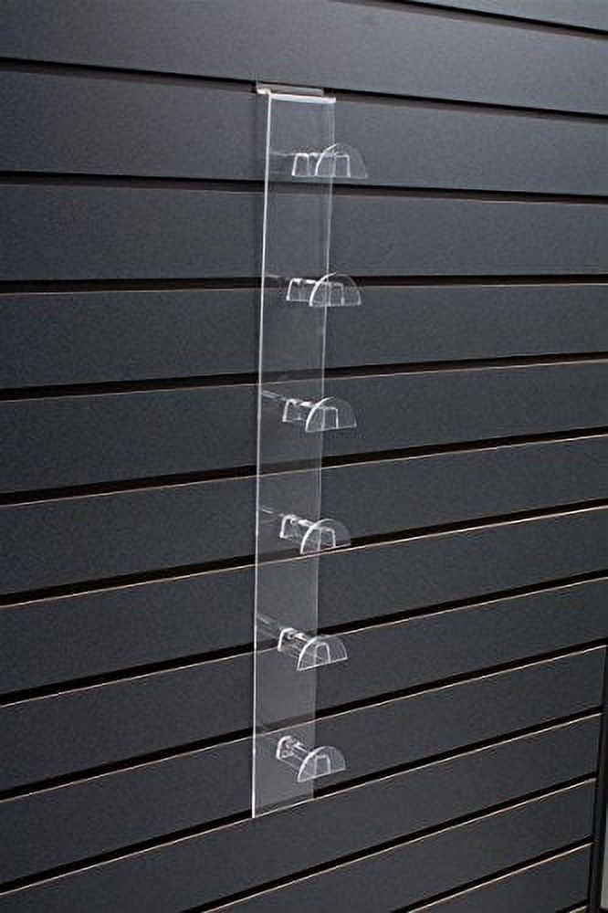 Displays2go QESLWST6PN Slatwall Sunglasses Rack Clear Acrylic Glasses ...