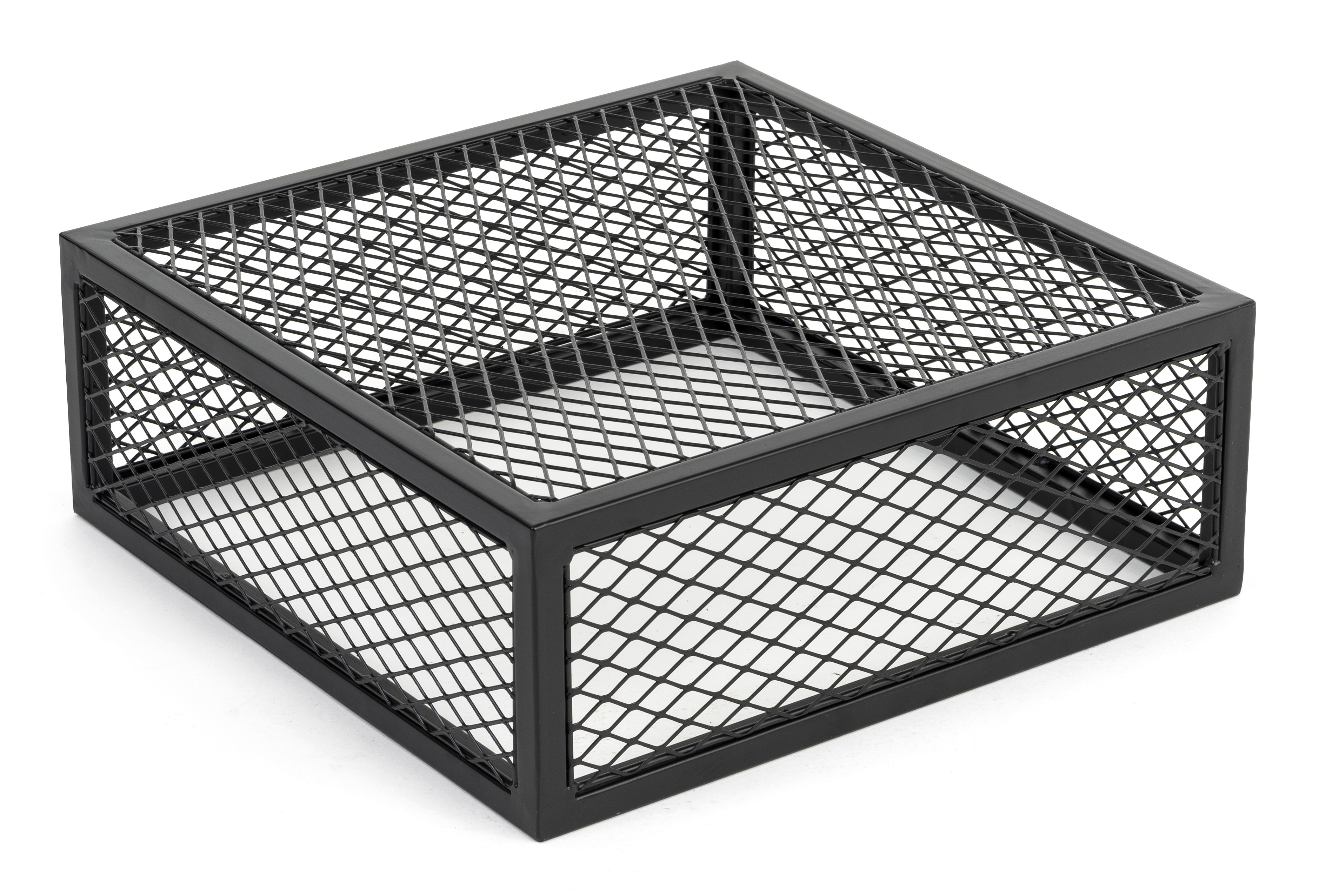 Displays2go Steel Mesh Retail Riser, Storage Tray, 100 lbs. Weight ...