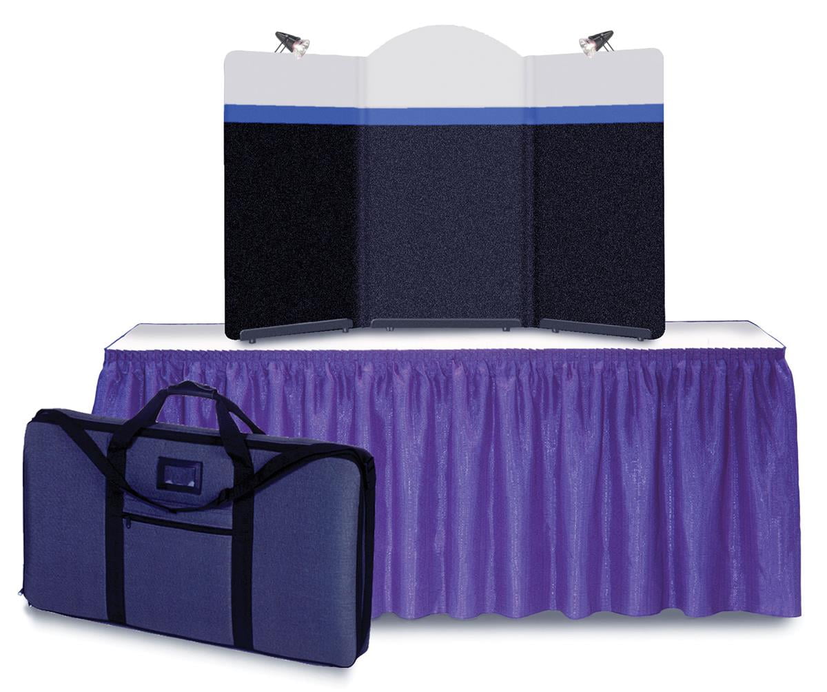 Displays2go Trade Show Hook and Loop Display Board, Double Sided ...