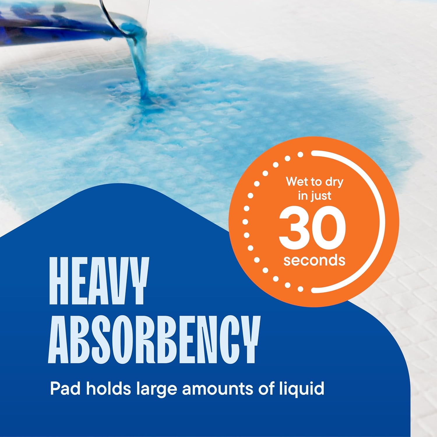 Disposable [100-Pack] Multi-Purpose Pee Pads - Incontinence Underpads ...