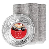 "Stock Your Home Small Aluminum Disposable Pie Baking Dishes, 3"" Mini ...