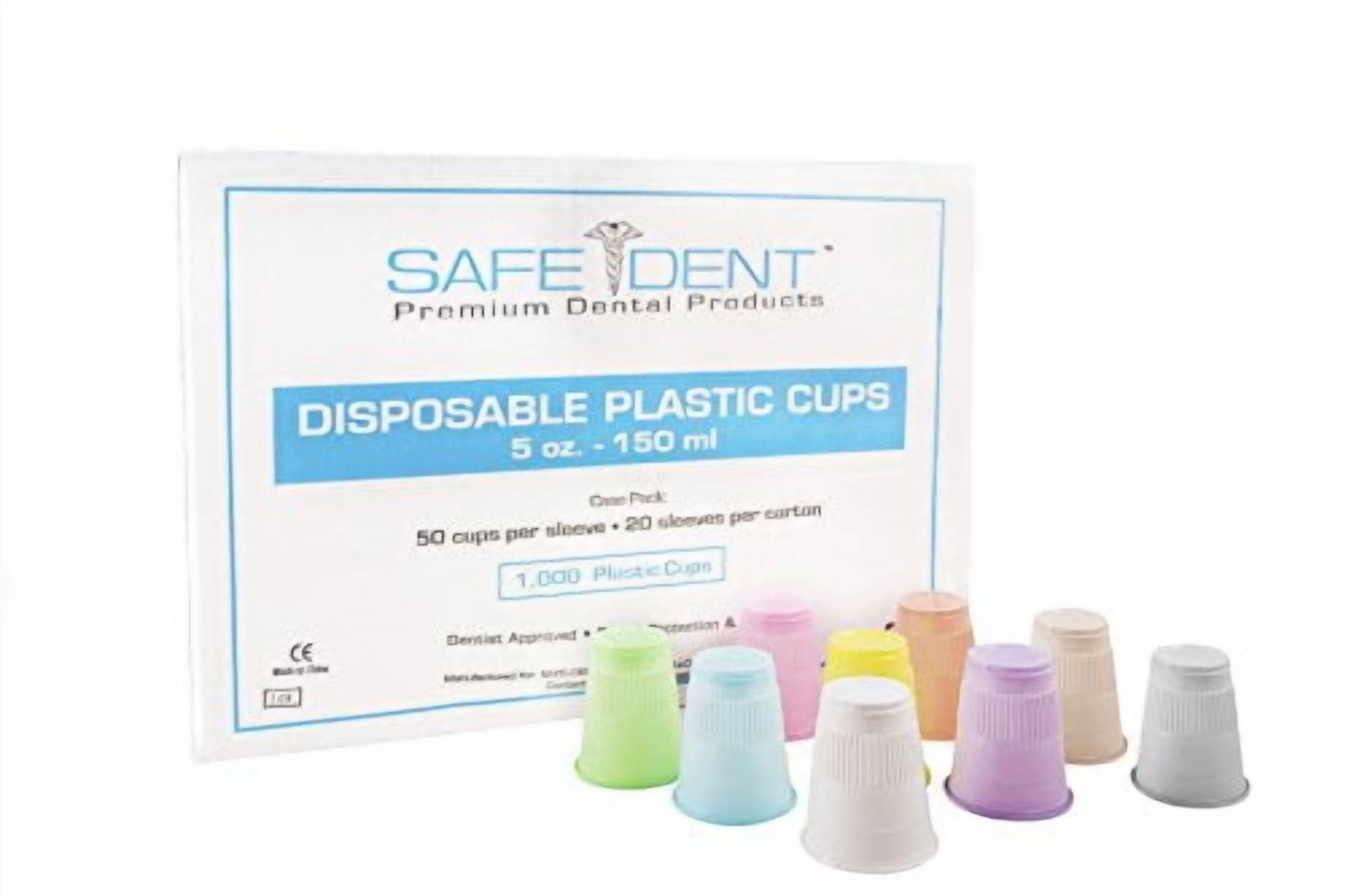 Disposable 5 oz Plastic Medical Dental Cups 1000 Count (Lavender ...