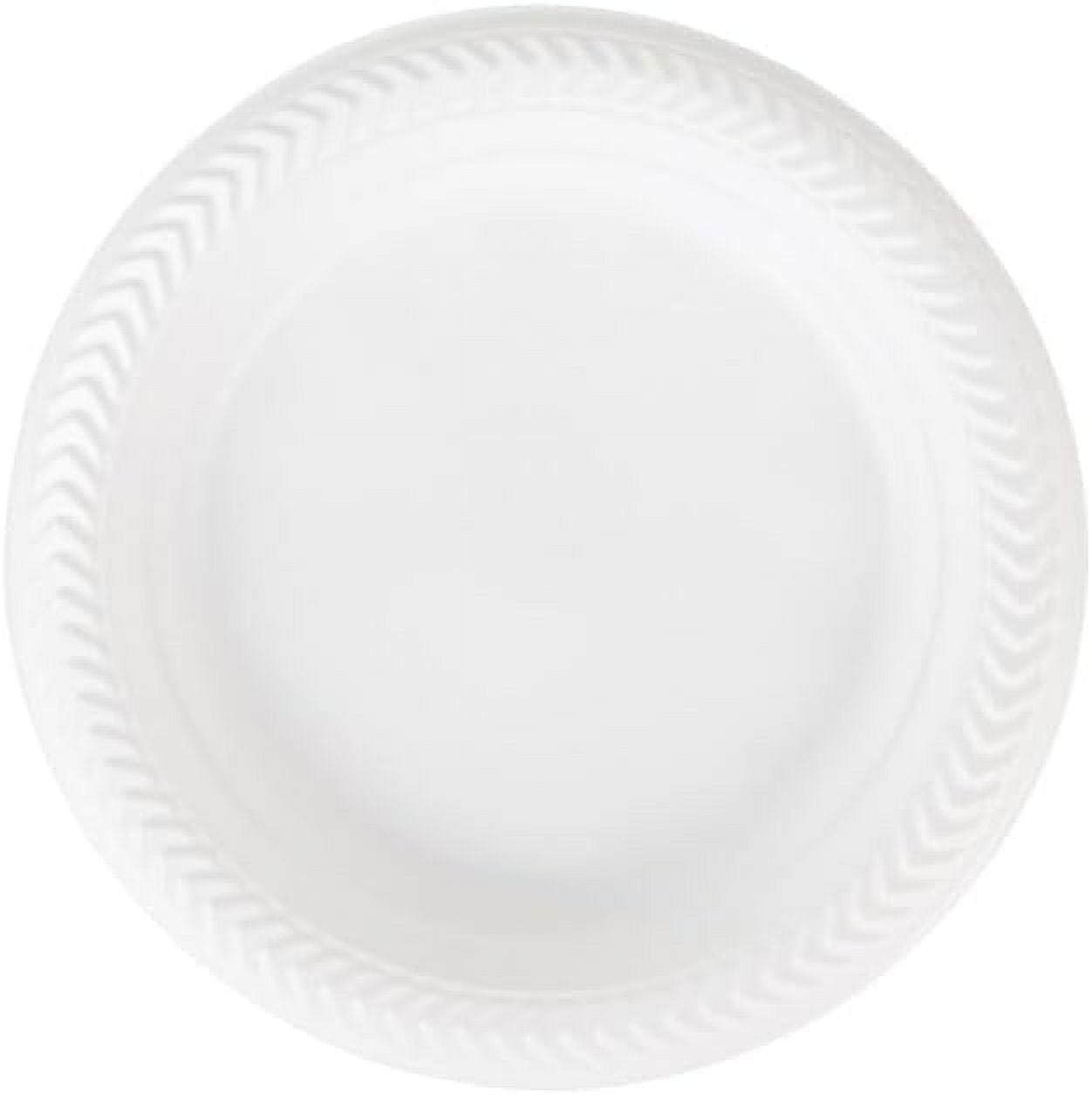 Disposable 6" inch Round White Plastic Plates - China Like Party Plates ...