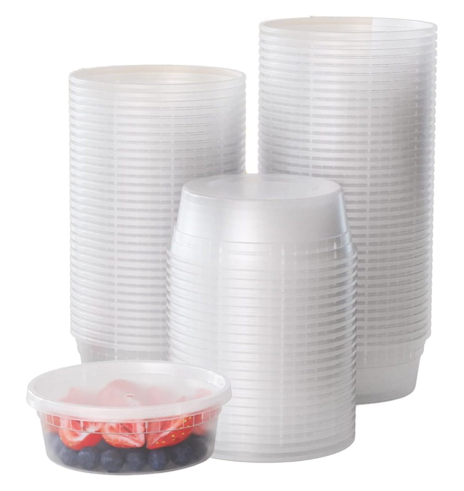 Disposable 8 oz Plastic Containers With Lids - Of Each Containers And ...