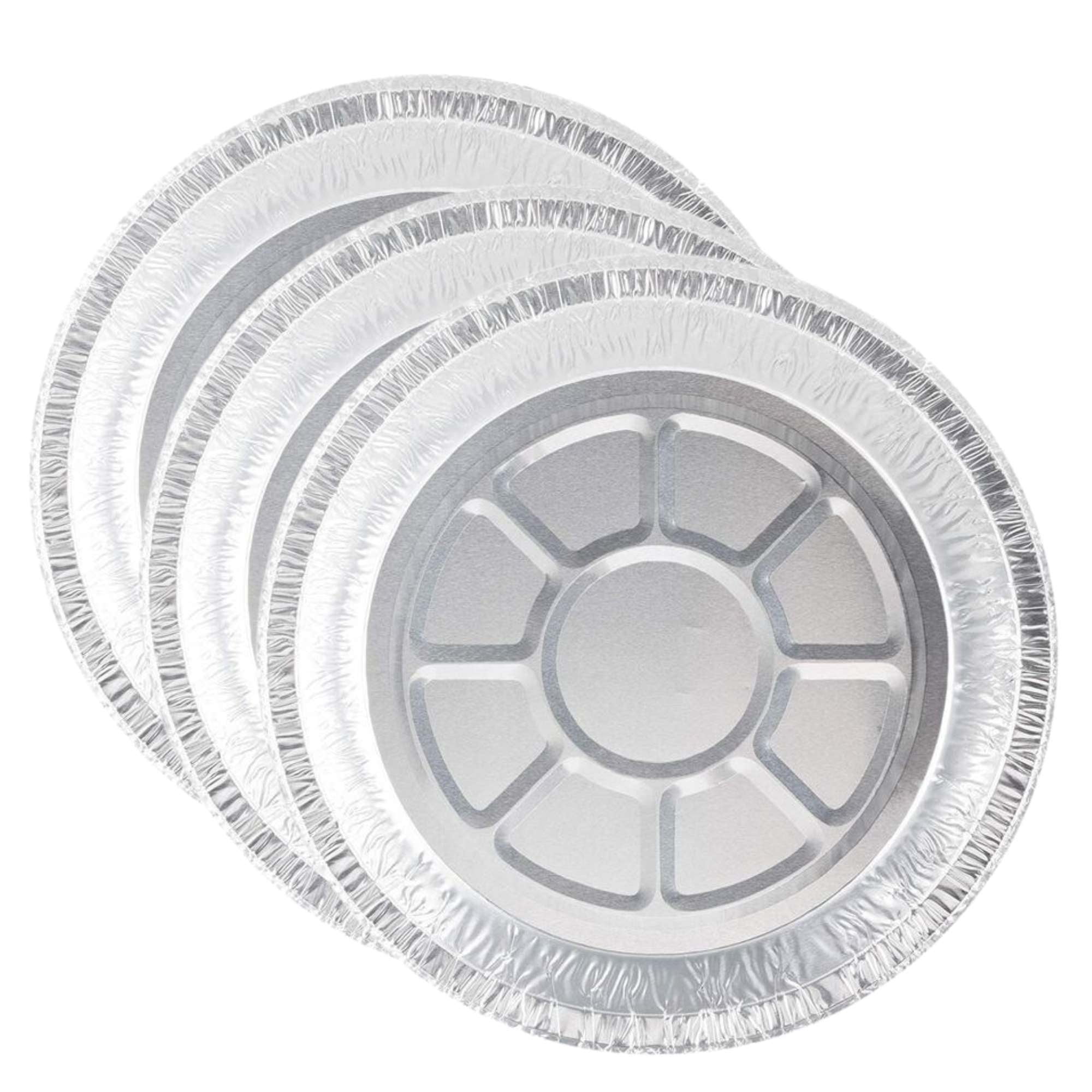 Disposable 9" Shallow Aluminum Foil Pie Pans – Non-Stick Oven Safe: 3CT ...