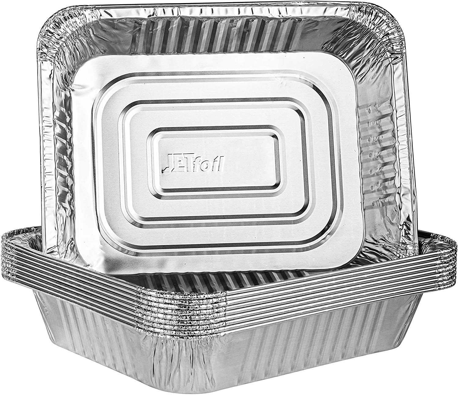 Disposable 9 x 13 Aluminum Foil Pans Half Size Deep Steam Table ...