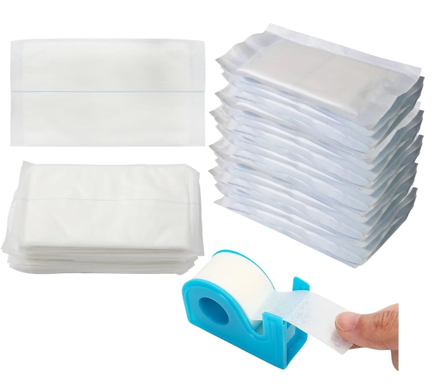 Disposable Abdominal (ABD) Combine Pads 8â€™â€™ x 7.5â€ Individually ...