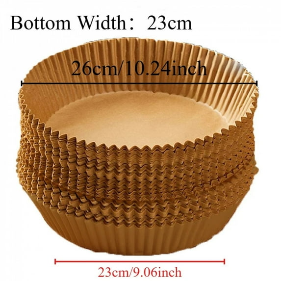 Disposable Air Fryer Paper Baking Paper Hot Air Fryer Barbecue Plate ...