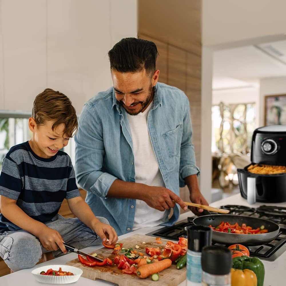 Disposable Air Fryer Paper Liners 6.3x1.77-90 PCS Safe for Food Use - Walmart.com