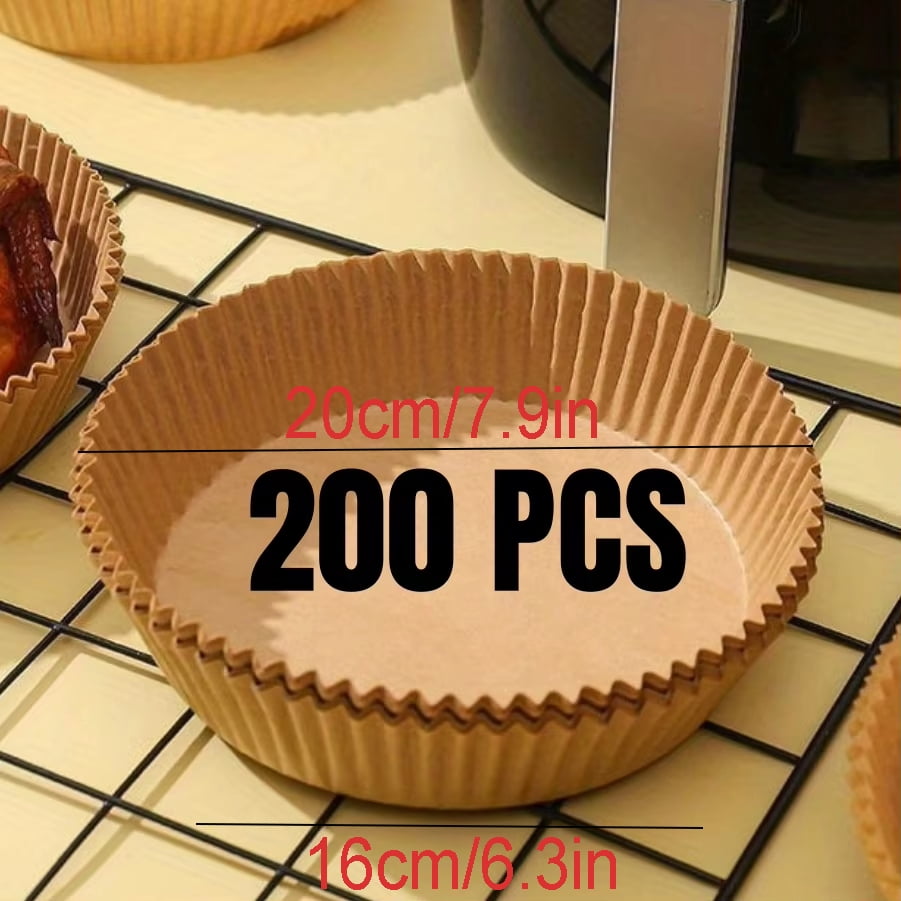 Disposable Air Fryer Paper, Oil and Water Resistant, for Baking and ...