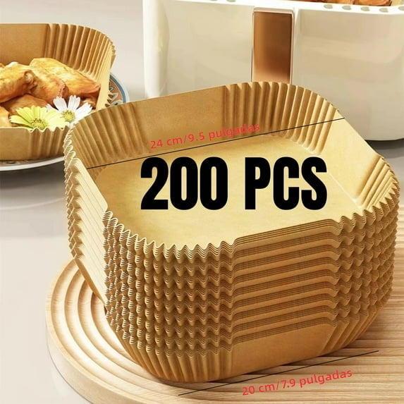 Disposable Air Fryer Paper, Oil and Water Resistant, for Baking and ...
