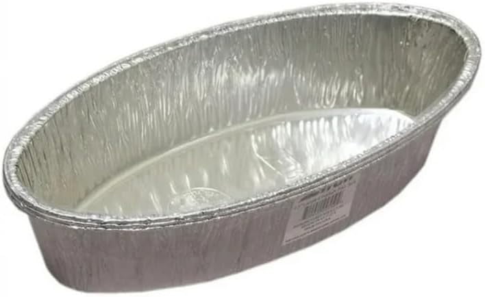 Disposable Aluminum 5lb Large Oval Loaf/Challah Pans For Thanksgiving ...