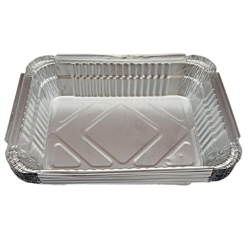 Disposable Aluminum Bakeware Pans, Heat Resistant Recyclable Bake ...
