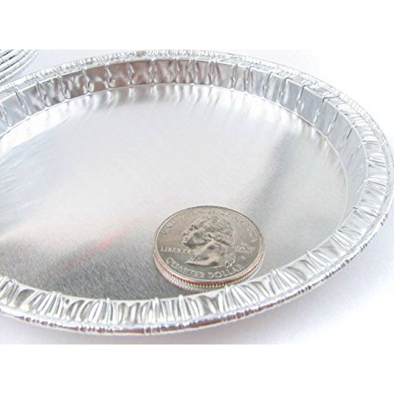 Disposable Aluminum Foil Moisture Balance Pans - 5" Diameter- Pack of ...