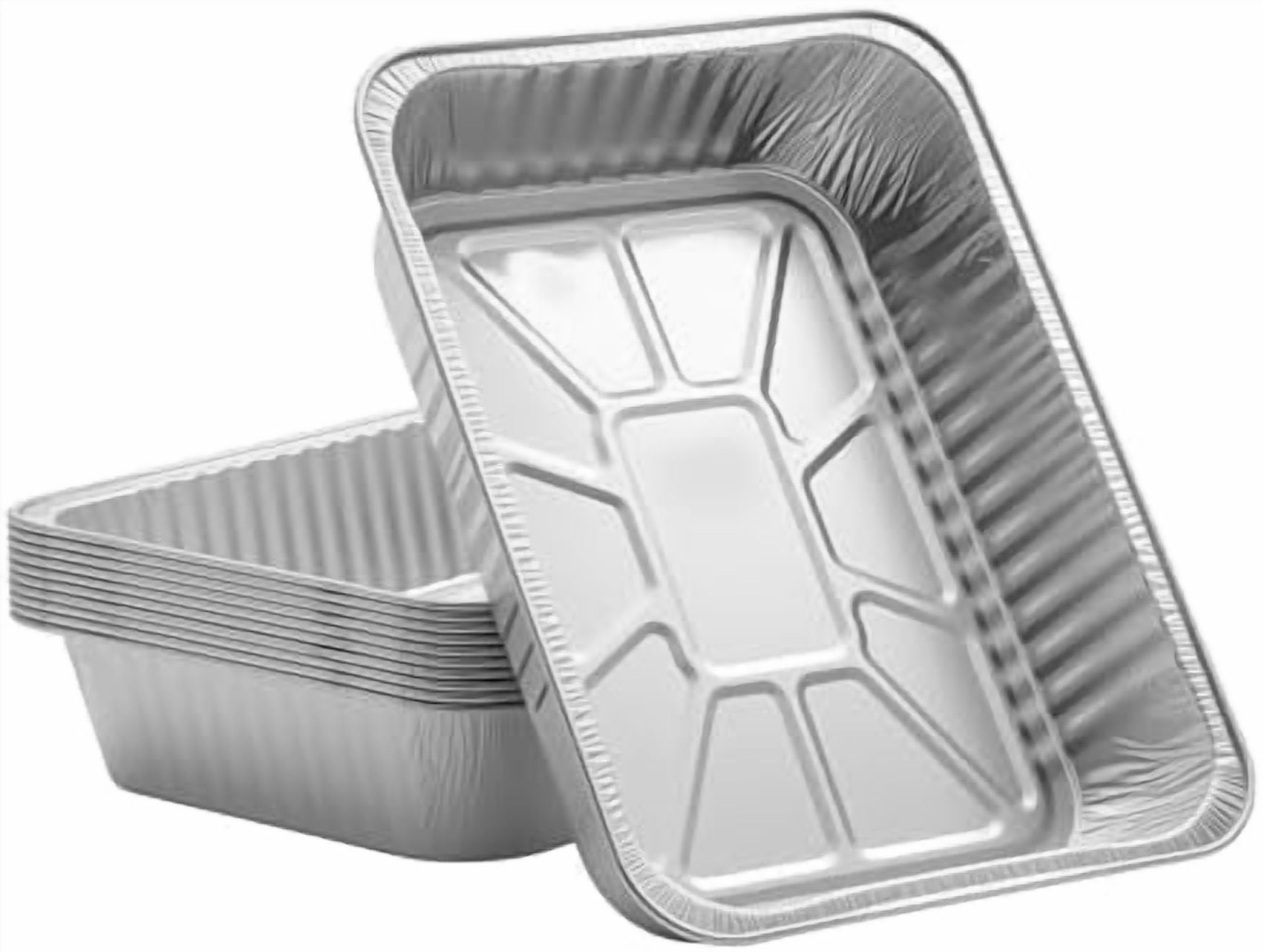 Disposable Aluminum Foil Pan, Family Size Baking Container, Deep ...