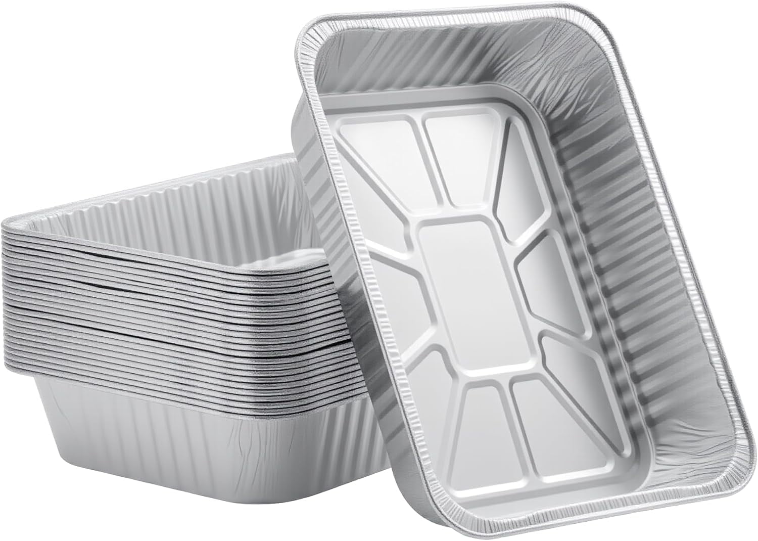 Disposable Aluminum Foil Pan, Family Size Baking Container, Deep ...