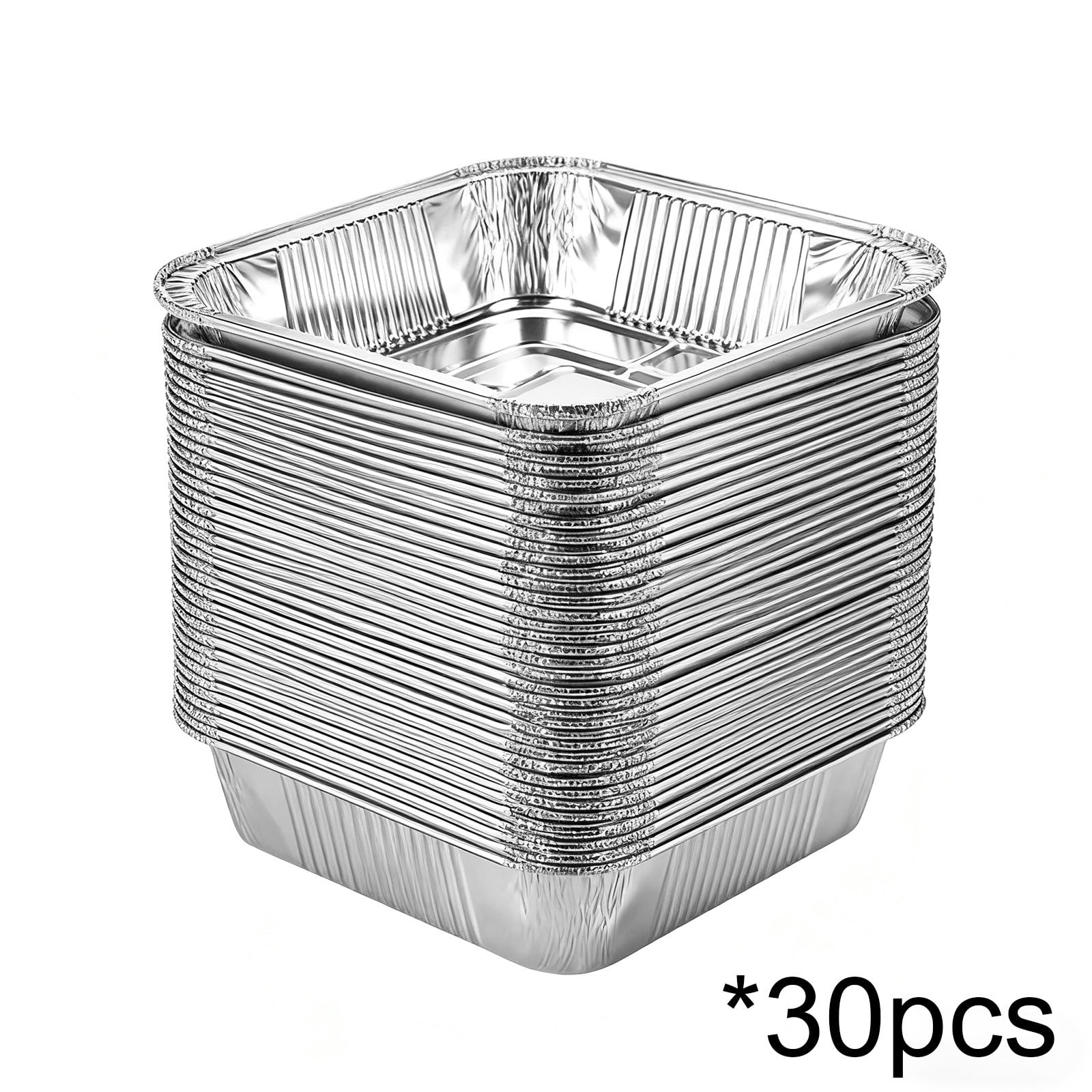 Disposable Aluminum Foil Pans for Baking, Roasting, and Grilling – Non ...