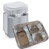 Walmart Disposable Aluminum Foil Tray with Paper Board Lids - 3 ...