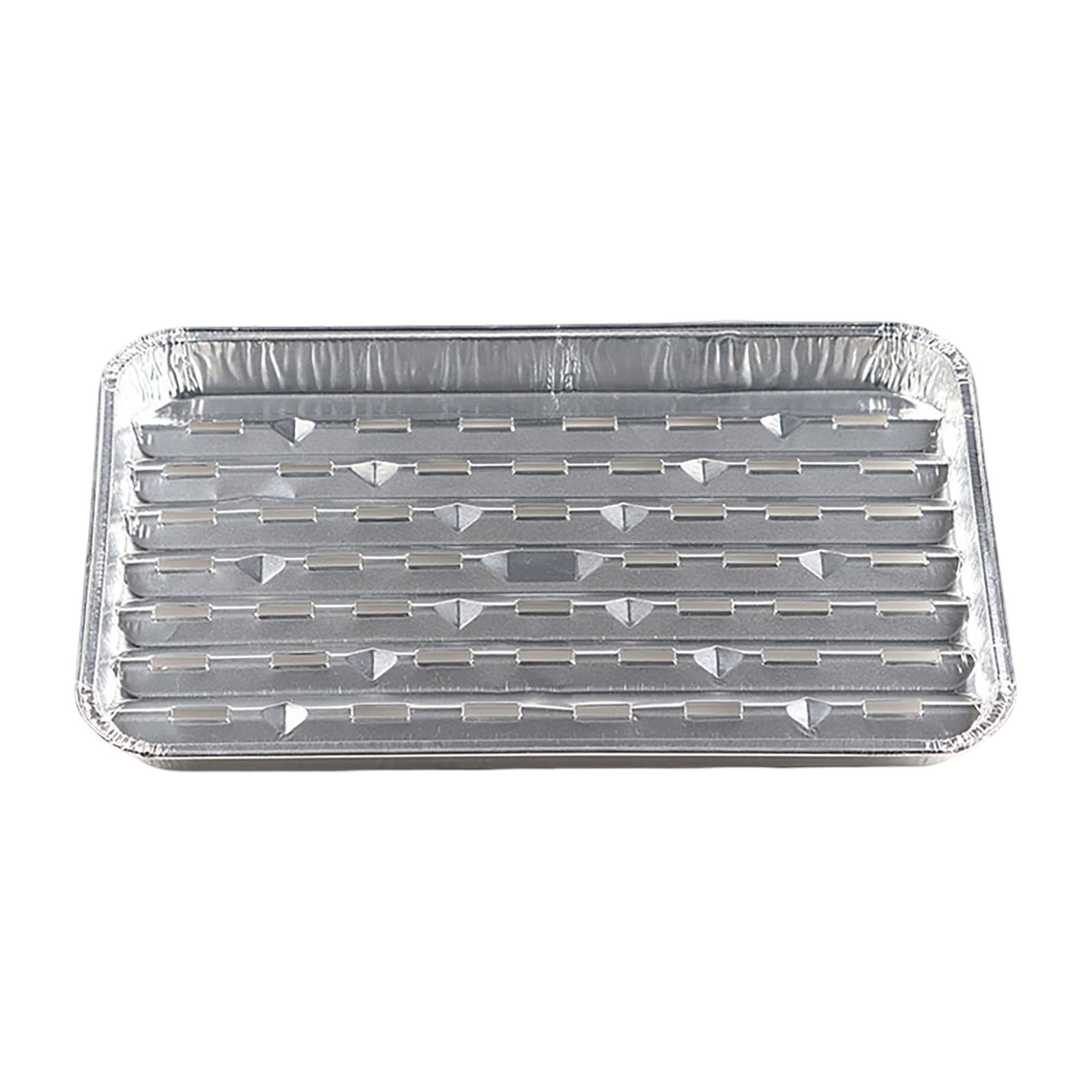 Disposable Aluminum Grill Pans - Pack of 10 Durable Broiler Pans with ...