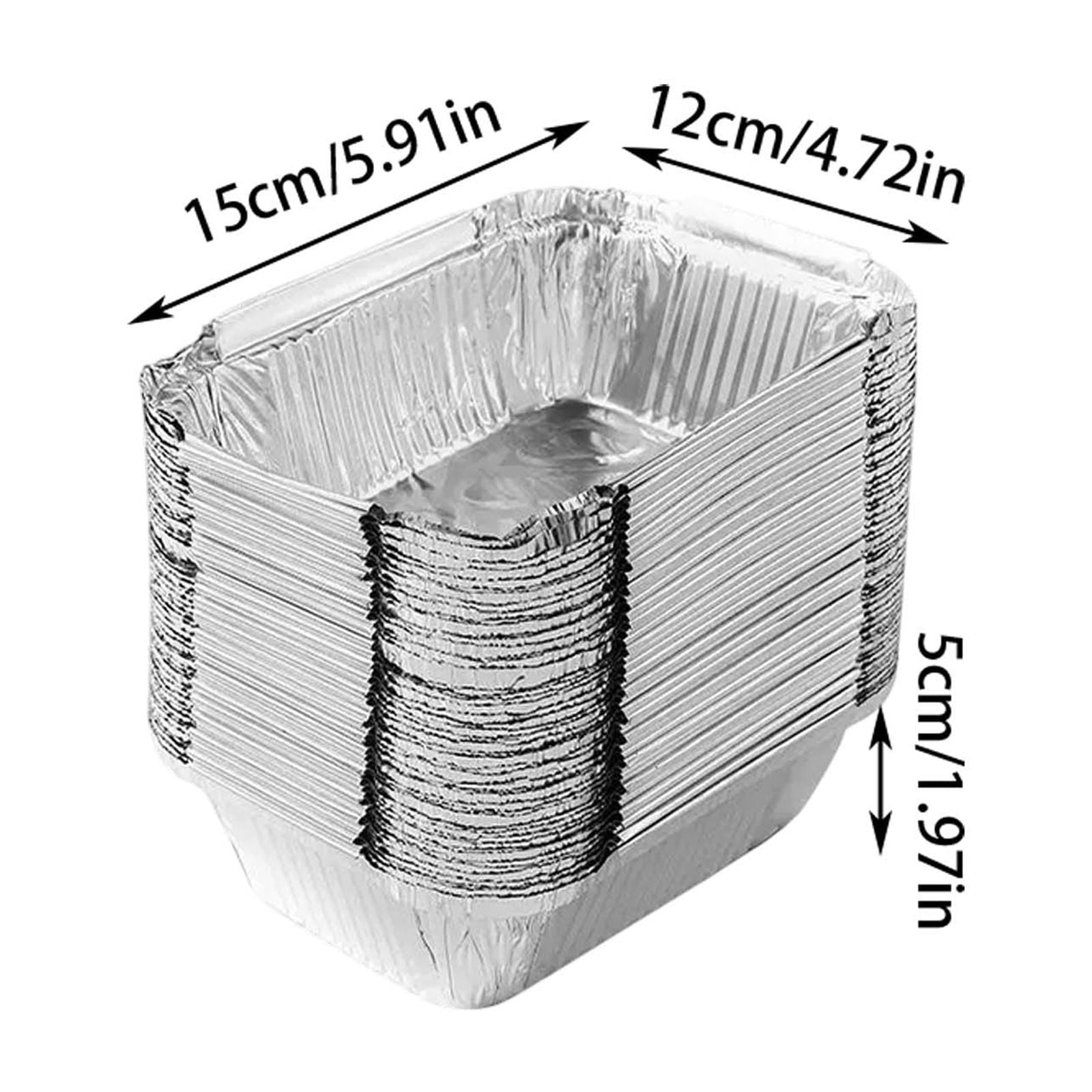 Disposable Aluminum Pans, Bakeware Foil Baking, Cookware Bread Pans ...