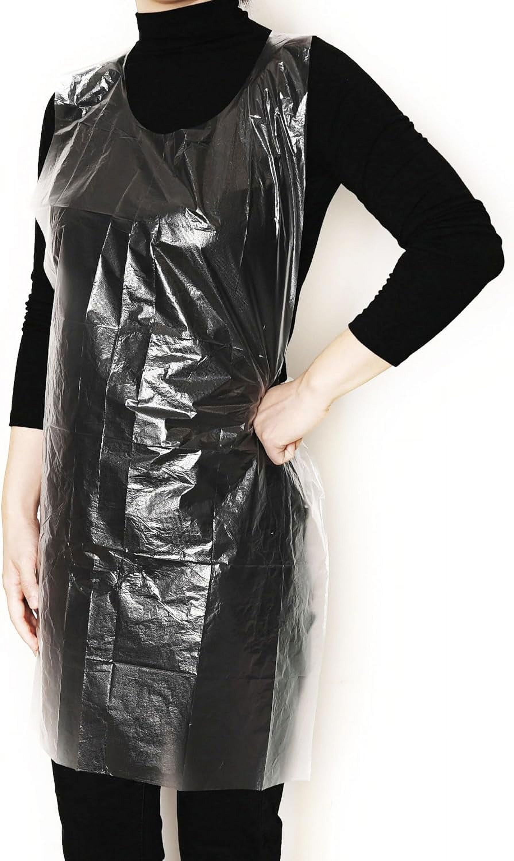 Disposable Aprons (50 Count) Waterproof Plastic Apron For Painting ...