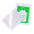 Disposable Aprons, Waterproof Oil Resistant PE, 50 Count 2 Packs, for ...
